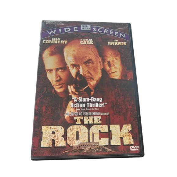 Hollywoos Pictures | Media | The Rock Dvd 997 Sean Connery Rated R ...